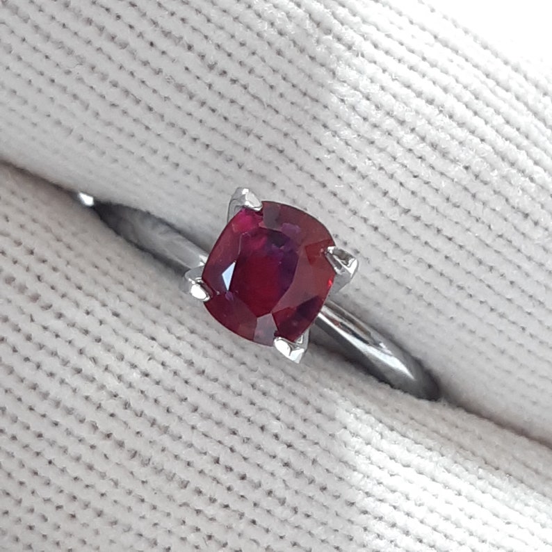 Natural Red Ruby Conflict Free Gems Genuine Red Ruby Oval - Etsy