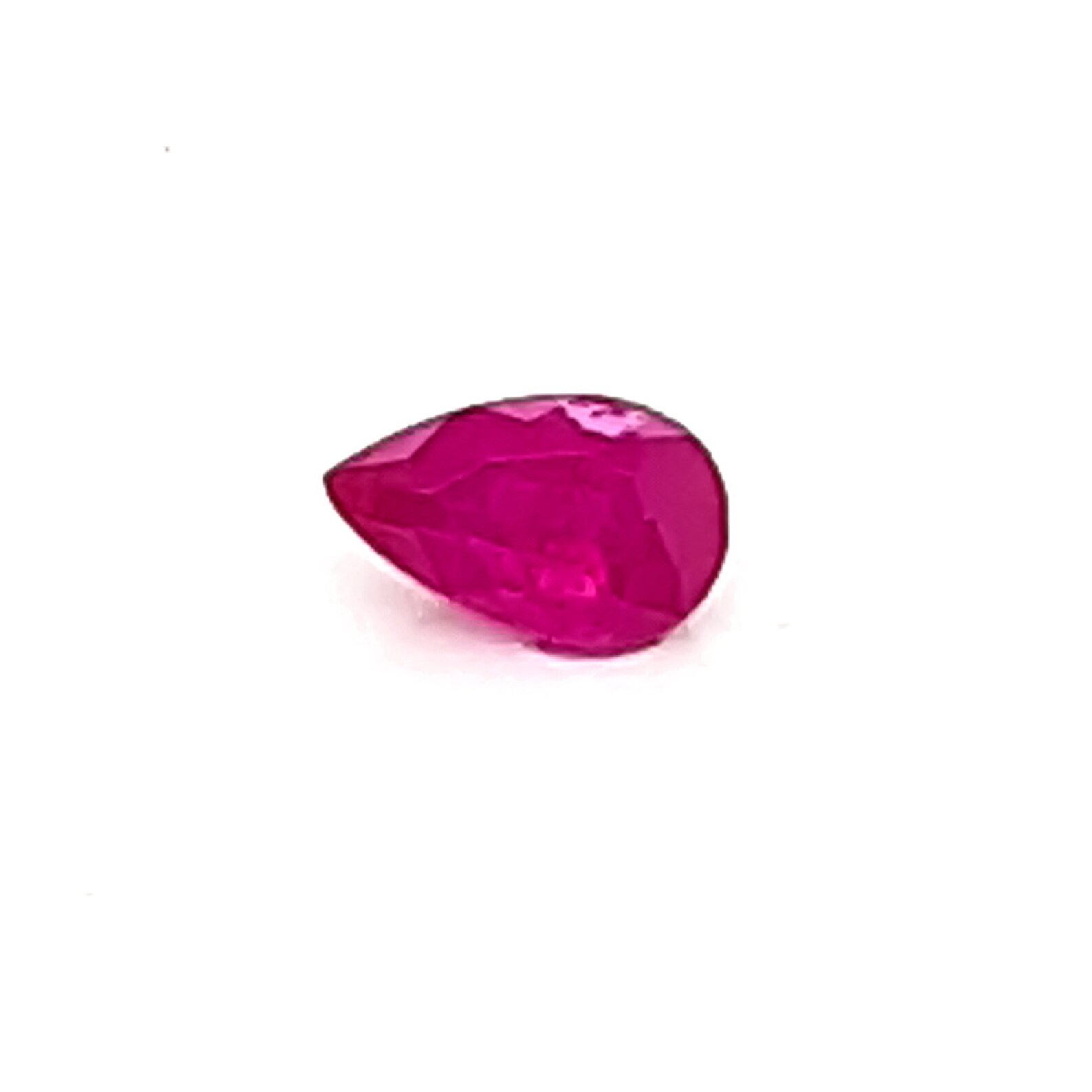 Ruby, Pear Cut Ruby, Loose Natural Ruby, Genuine Ruby, Conflict Free ...