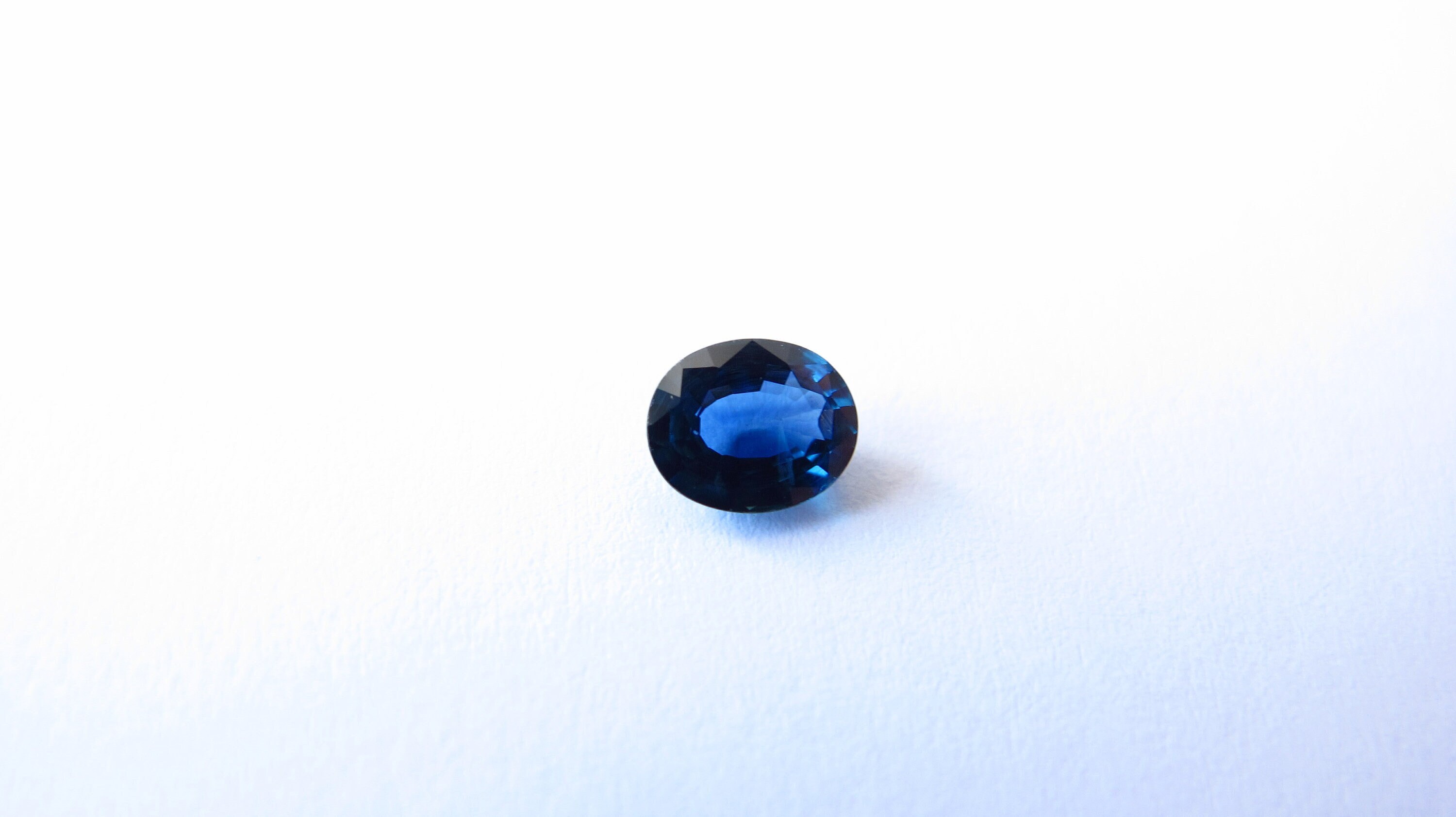 Deep Blue Sapphire Natural Royal Blue Sapphire Gemstone Oval - Etsy