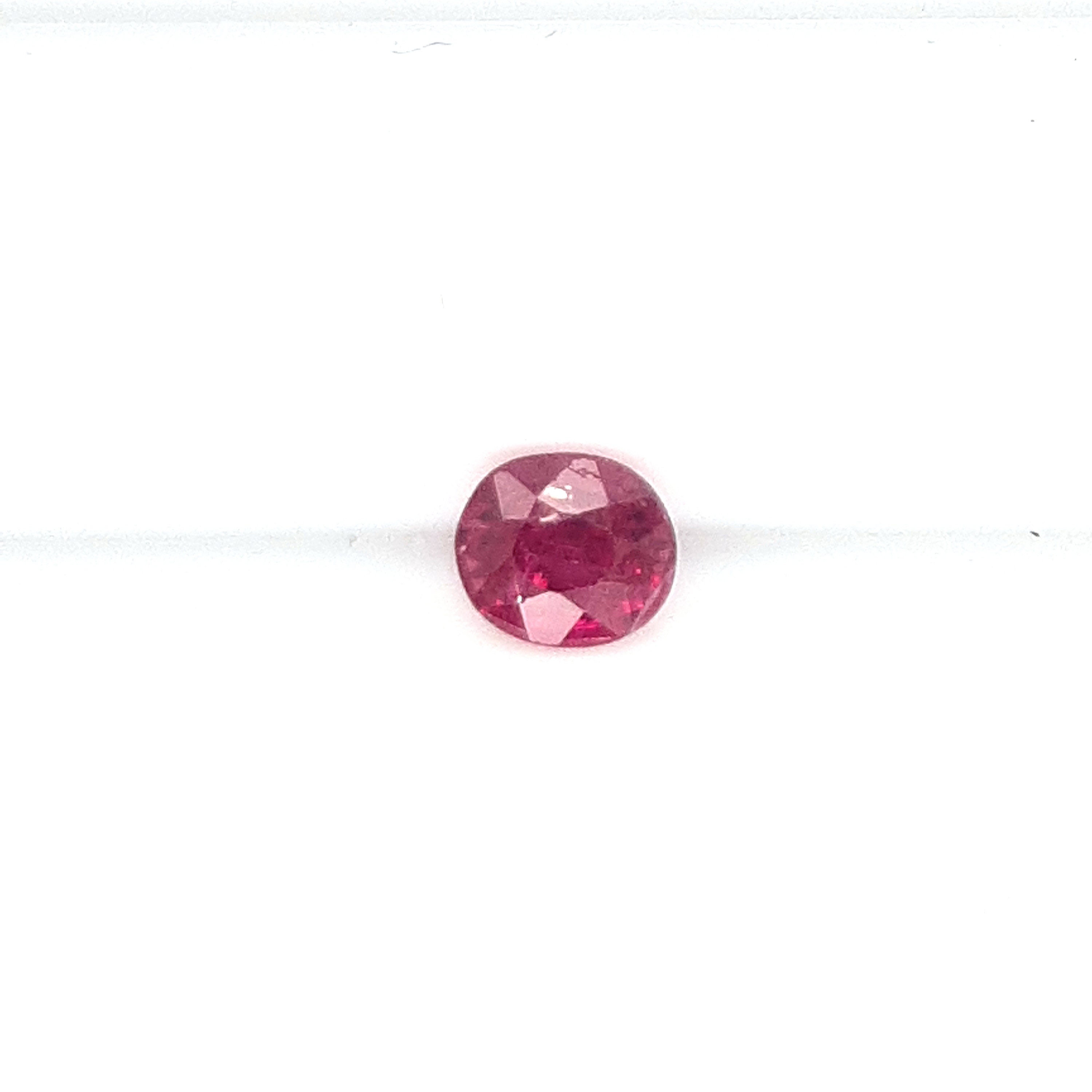Ruby, Oval Cut Ruby, Loose Natural Ruby, Genuine Ruby, Conflict Free ...
