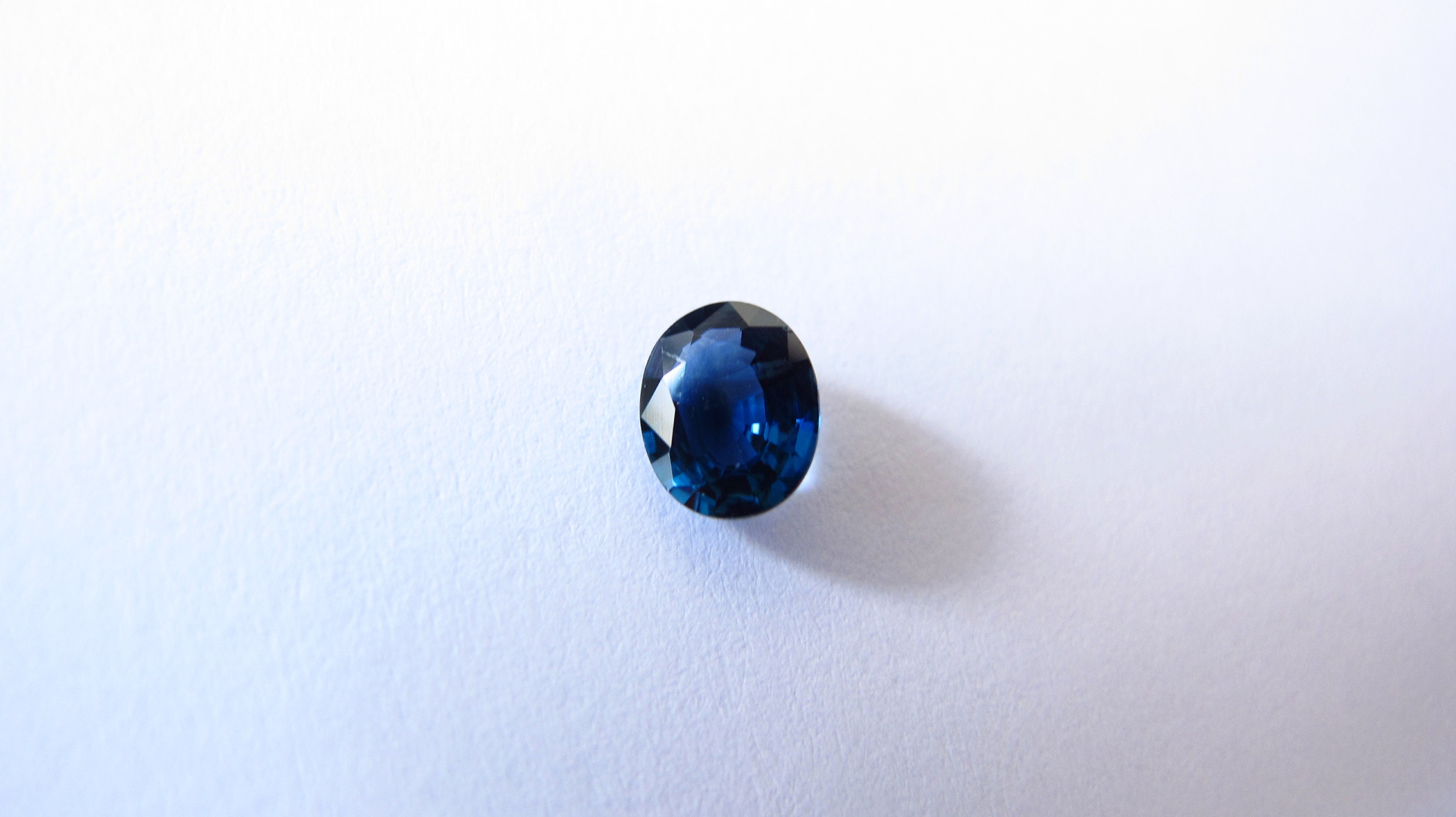 Deep Blue Sapphire Natural Royal Blue Sapphire Gemstone Oval - Etsy