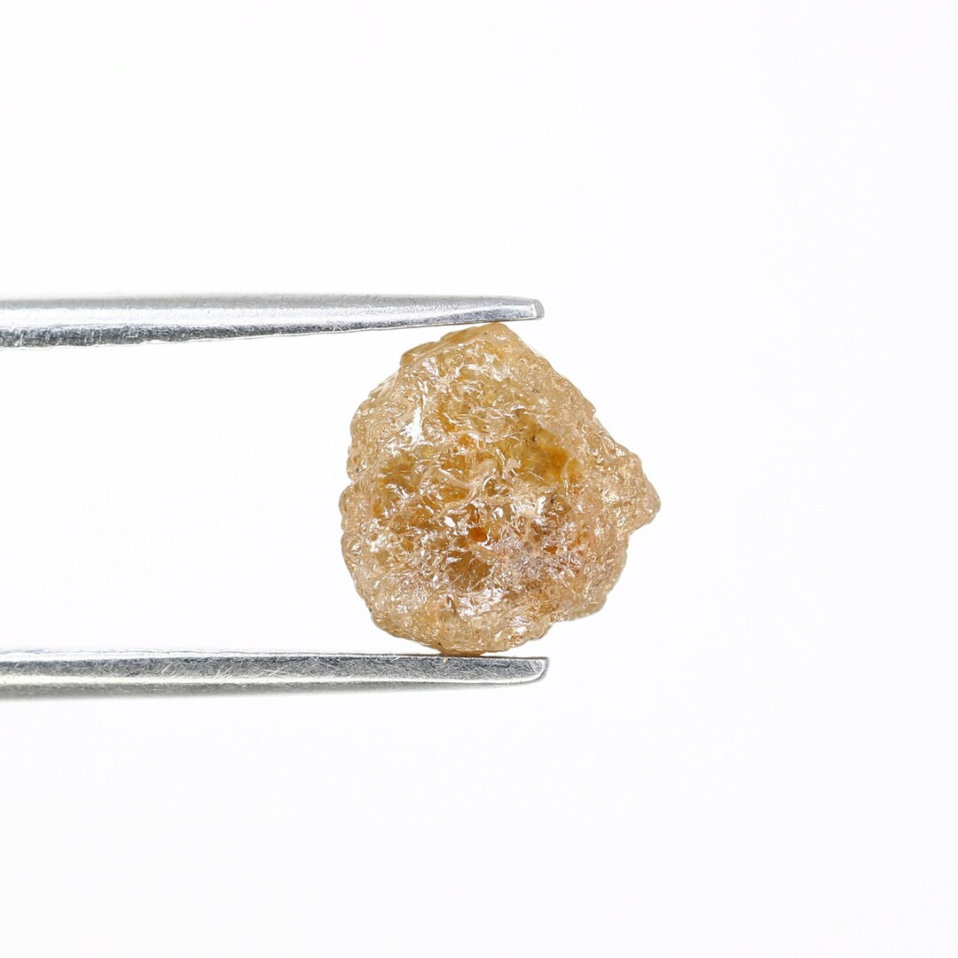 2.38 CT Natural Rough Yellow Diamond Raw Conflict Diamond Raw Loose ...