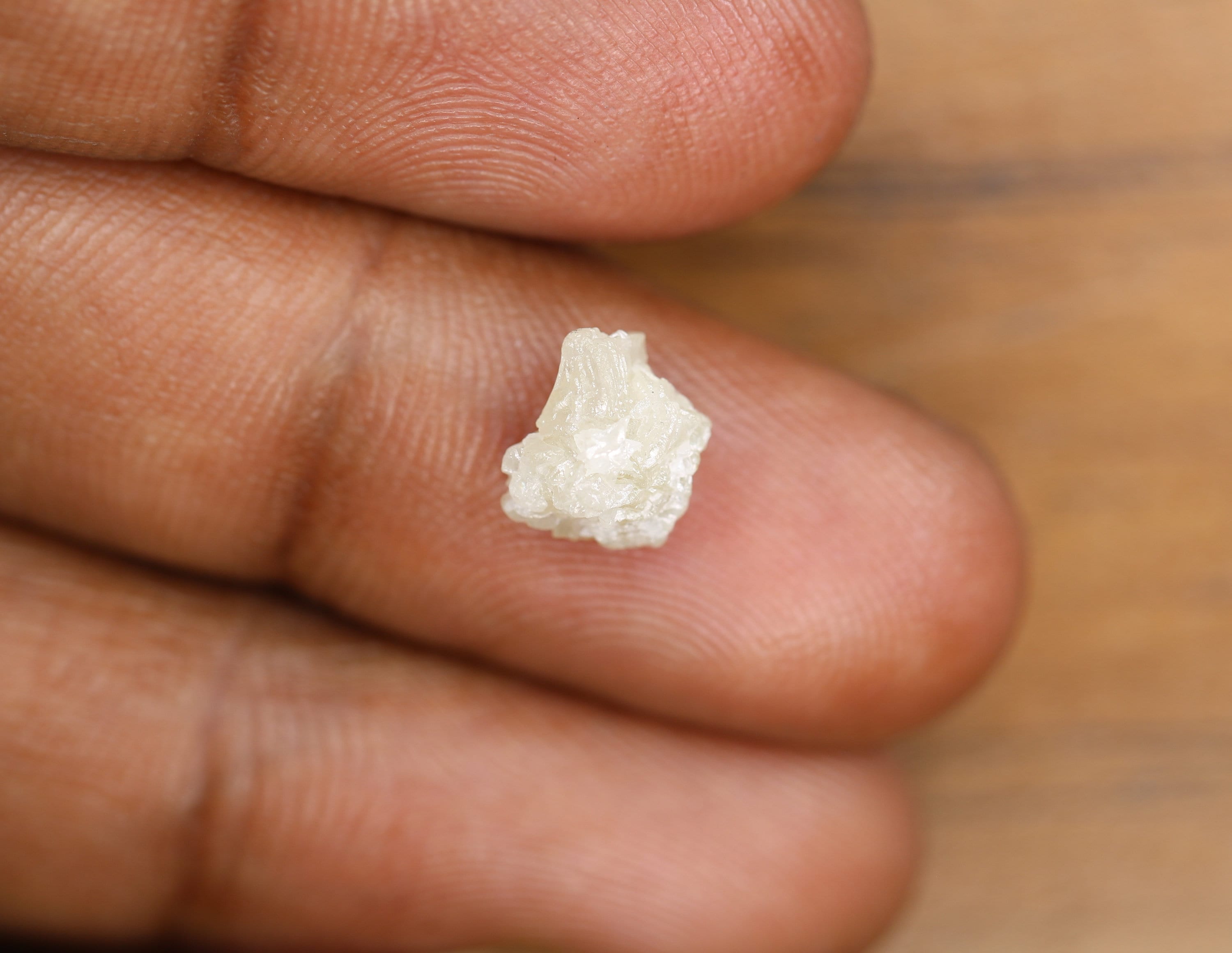 3.01 CT Uncut Raw Gray Rough Diamond For Engagement Ring | Etsy