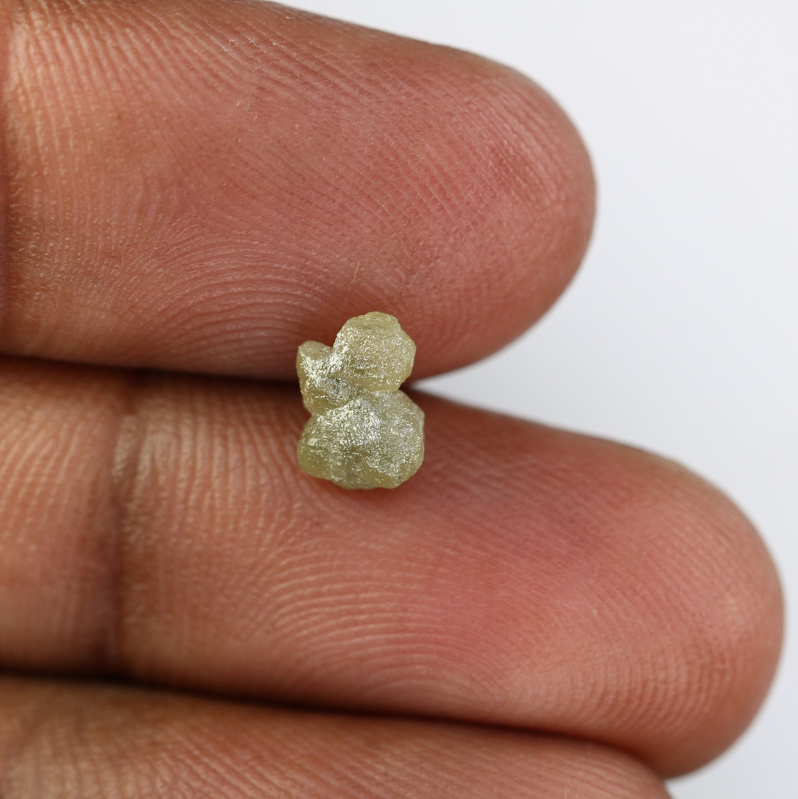 1.56 CT Rough Raw Grey Uncut Diamond for Engagement Ringfor Gold Ring ...