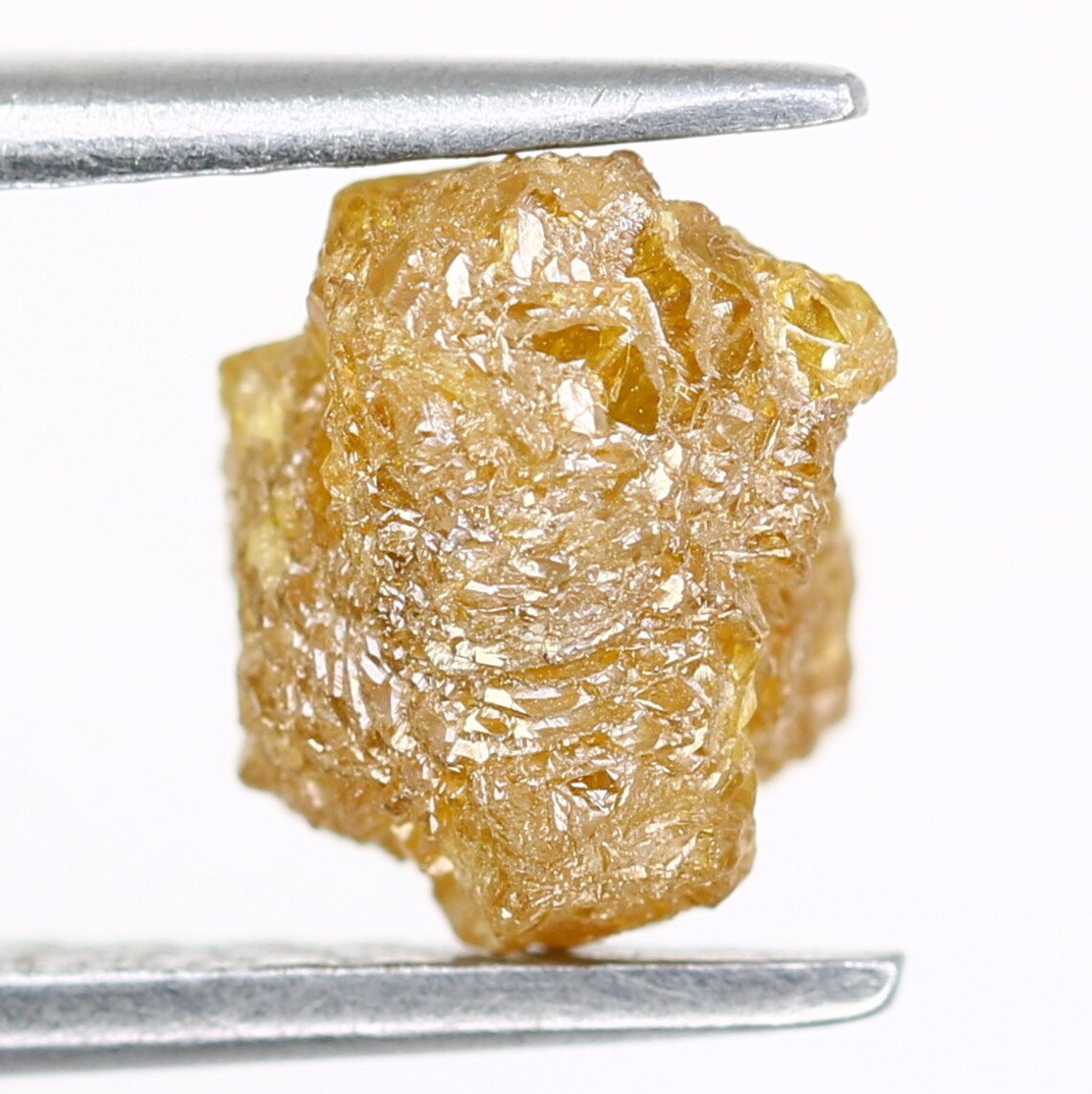 2.17 CT Raw Yellow Rough Uncut Diamond for Engagement Ring - Etsy