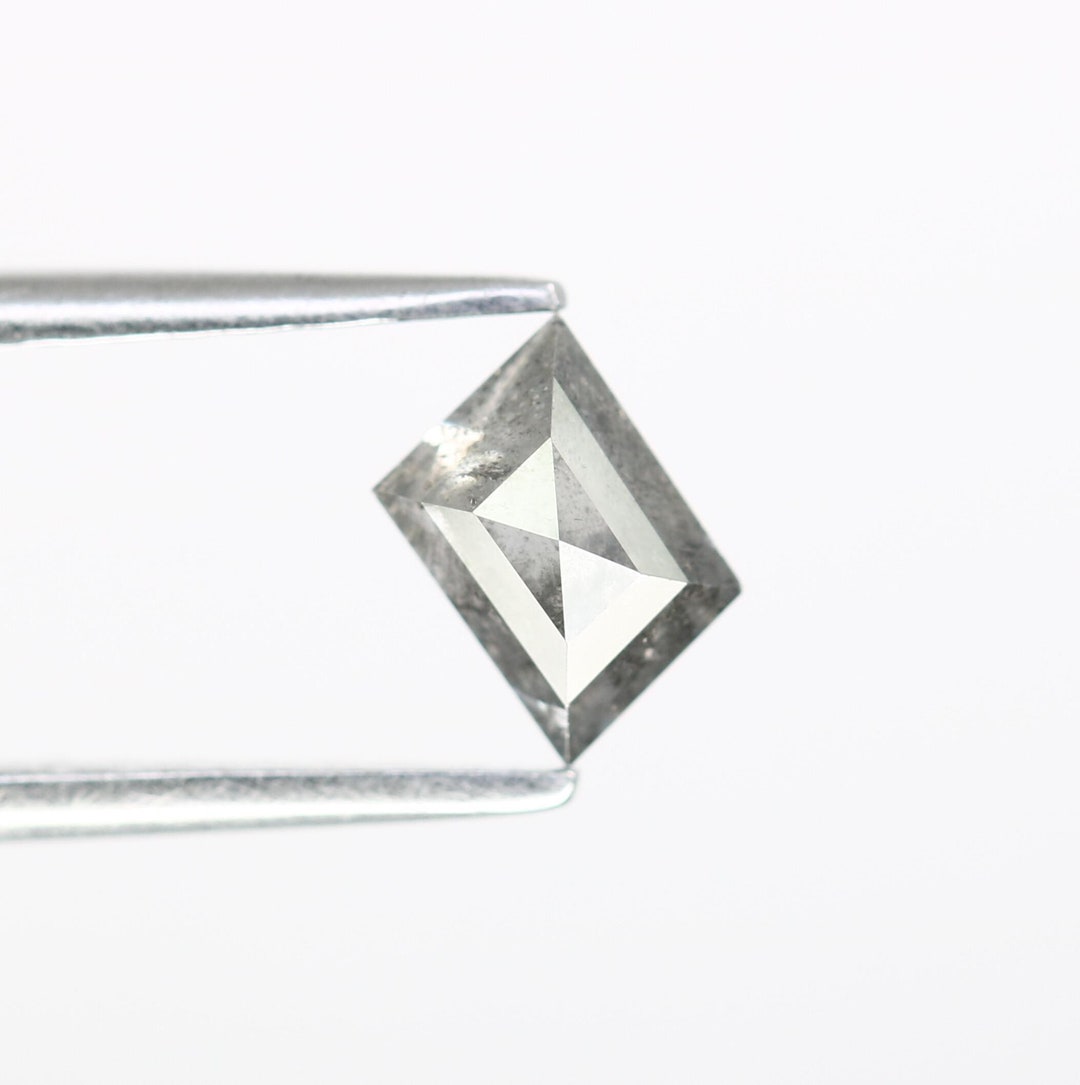 Geometric Kite Salt and Pepper Diamond | Natural Loose Diamond for ...