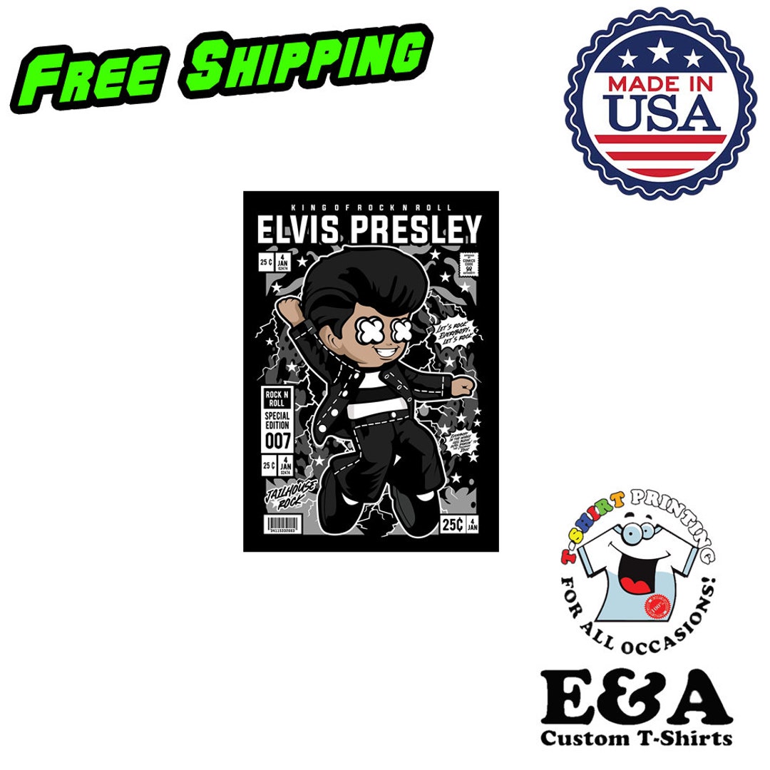 Elvis Presley Pop Culture Artist Design Vinyl Decal Car - Etsy