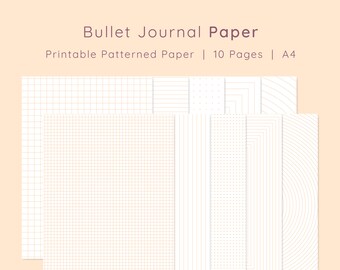 Bullet journal pages | Etsy