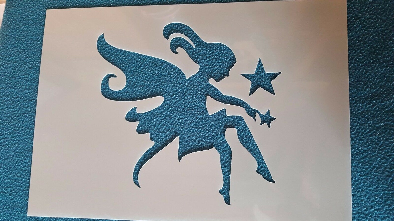 Stencils 858 Fairy Magic StampEd Stencils Shabby Tattoo Stamp | Etsy