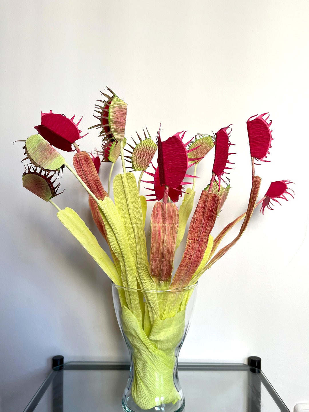 Venus Flytrap Crepe Paper - Etsy