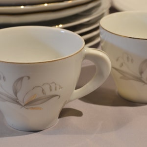 Reduced Price: Kaysons Fine China "golden Rhapsody" Unique Snack & Tea ...