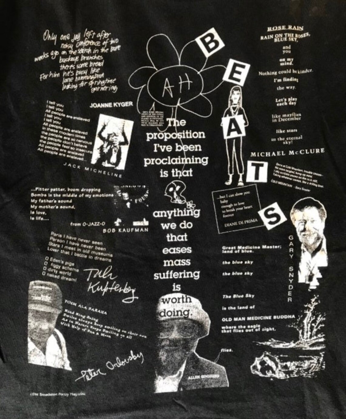 Vintage 90s the Broadshirt Poetry Magazine issue 1 Art T | Etsy