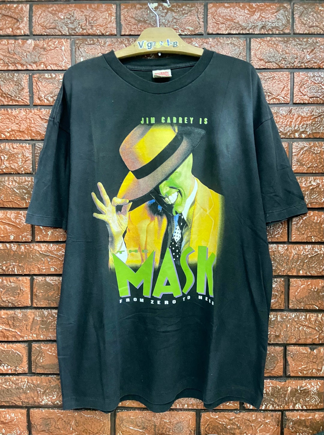 The Mask 1994 Jim Carrey Action Adventure Comedy Movie T Shirt / Cult ...