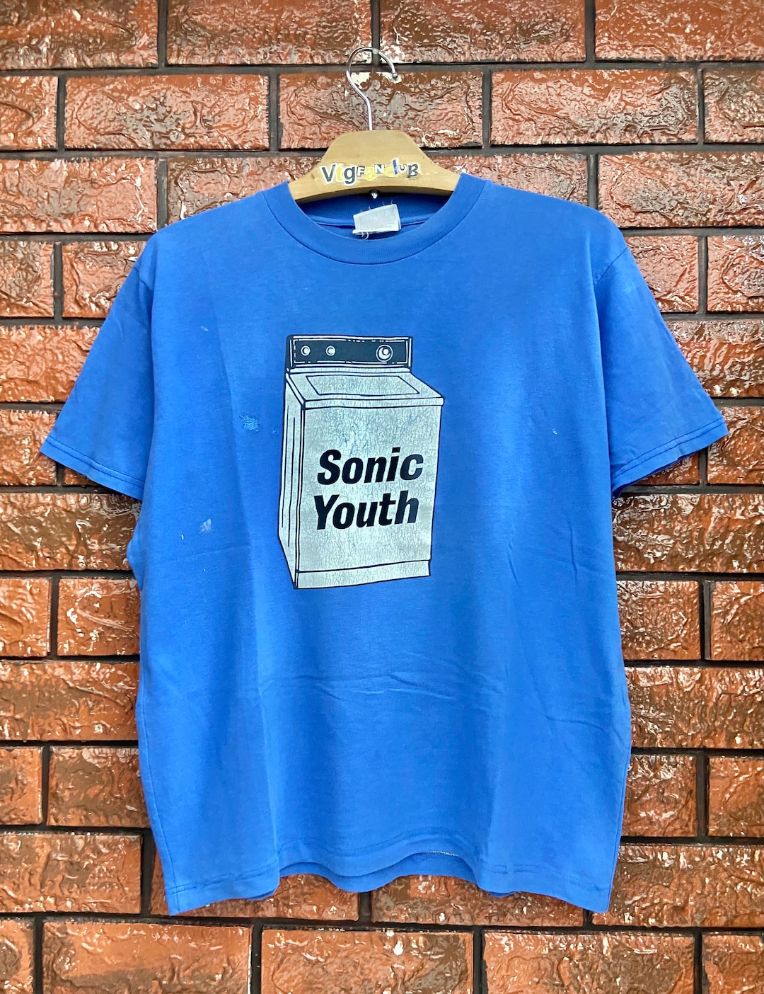Vintage 90s Distressed Sonic Youth washing Machine Graphic 1995 Album ...