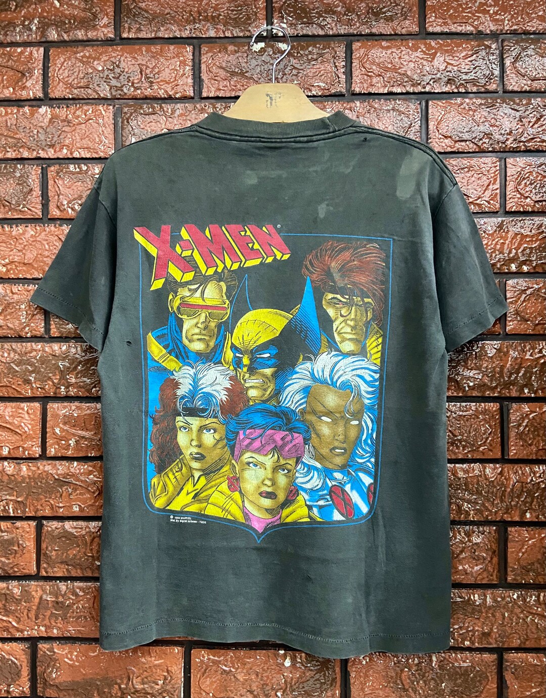 Vintage 90s X Men American Marvel Comics Superhero Action Fantasy T ...