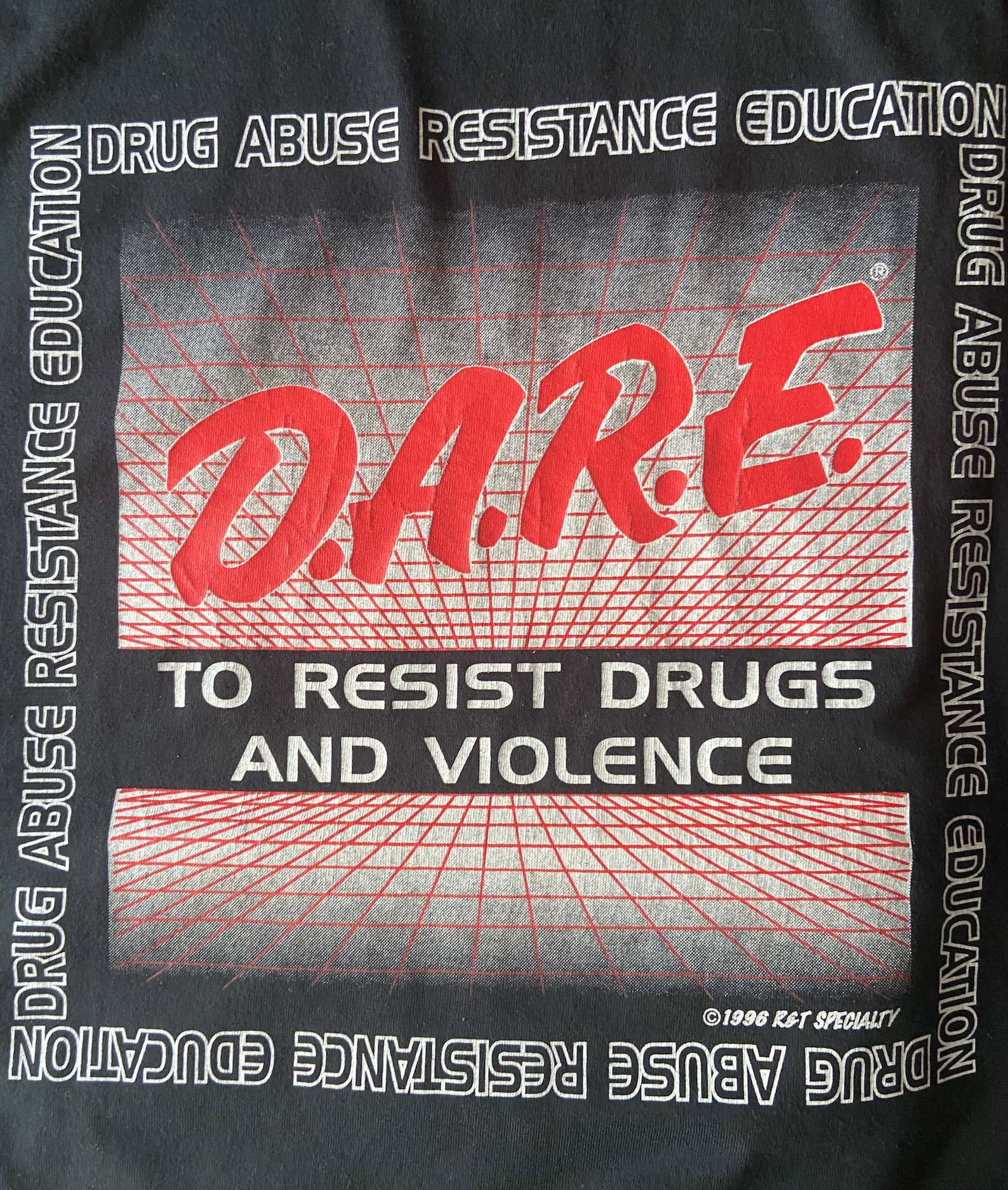 Vintage 90s DARE To Resist Drugs & Violence T Shirt / 90s | Etsy