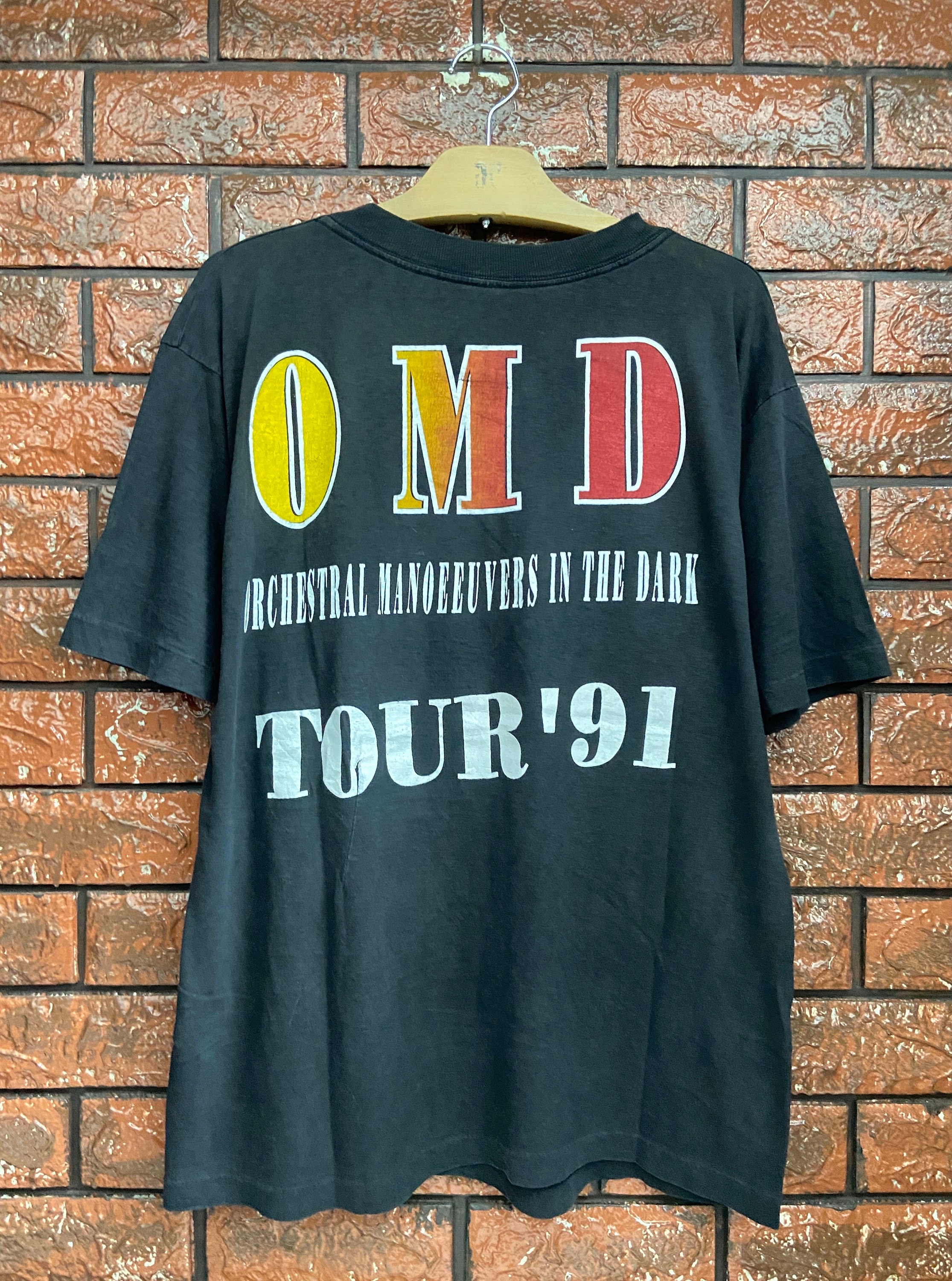 Vintage 90s Orchestral Manoeuvres in the Dark 1991 Tour T Vintage 90s Orchestral Manoeuvres in the Dark 1991 Tour T