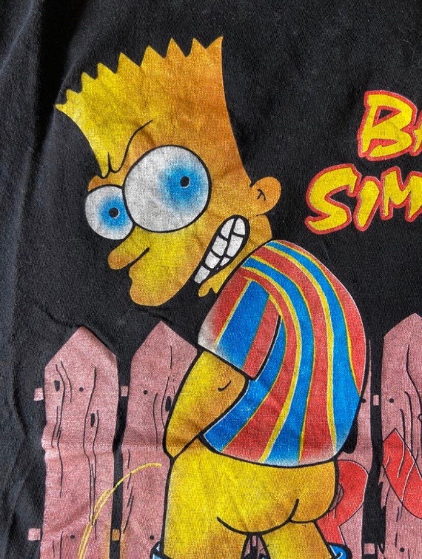 Vintage 90s Bart Simpson the Simpson American Animated - Etsy