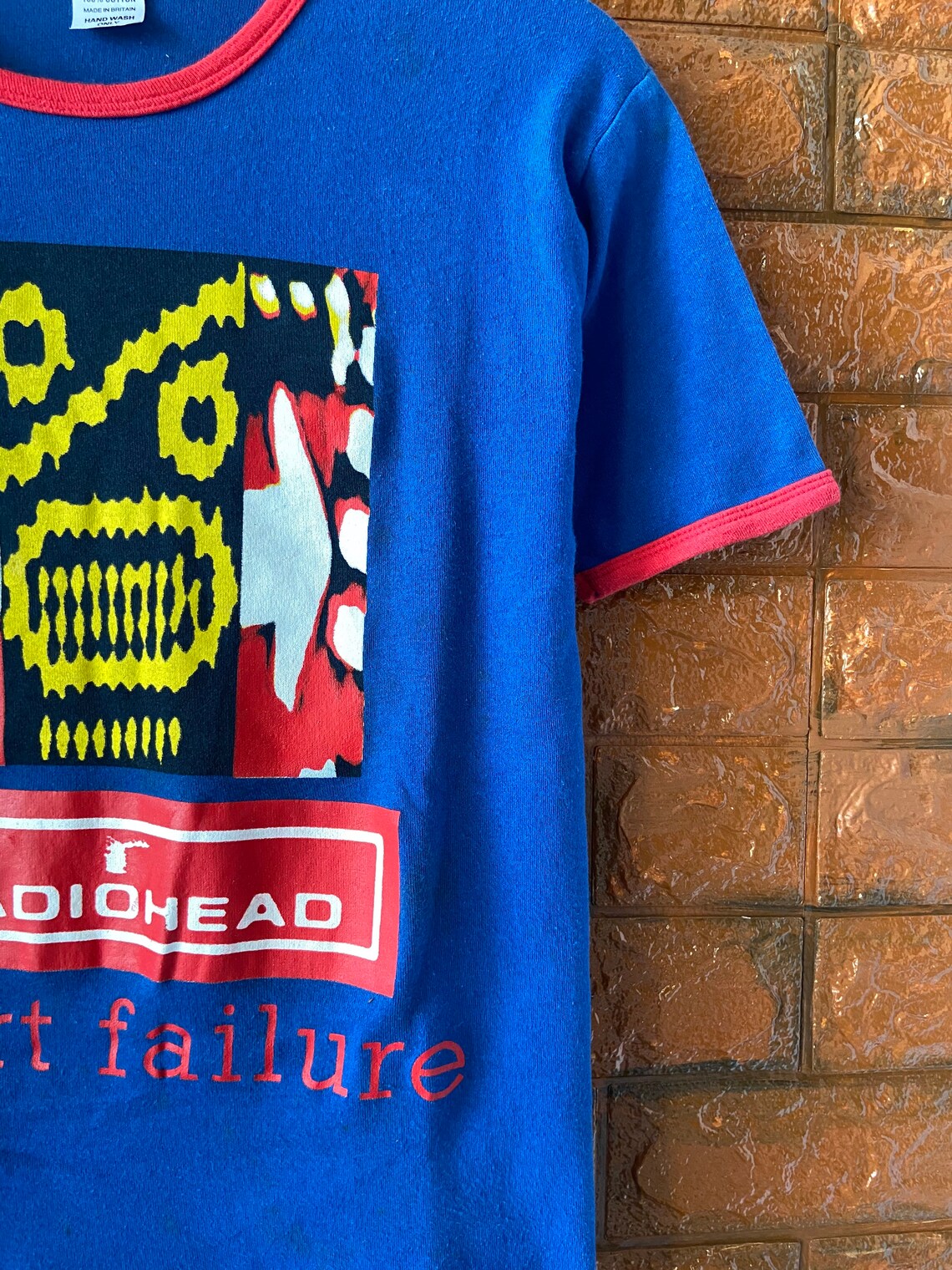 Vintage 90s Radiohead sport Failure T Shirt / Thom York / - Etsy
