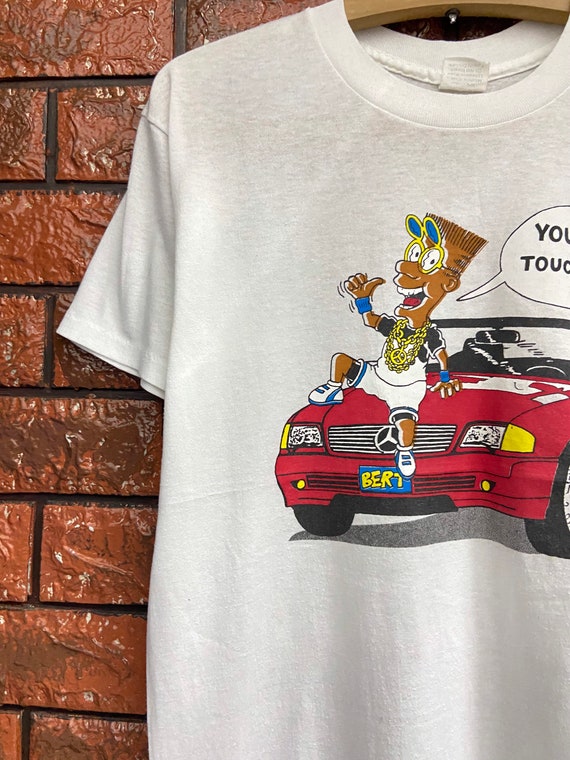 Vintage 80s Boot Bart Simpson "You Cant Touch This" M… - Gem