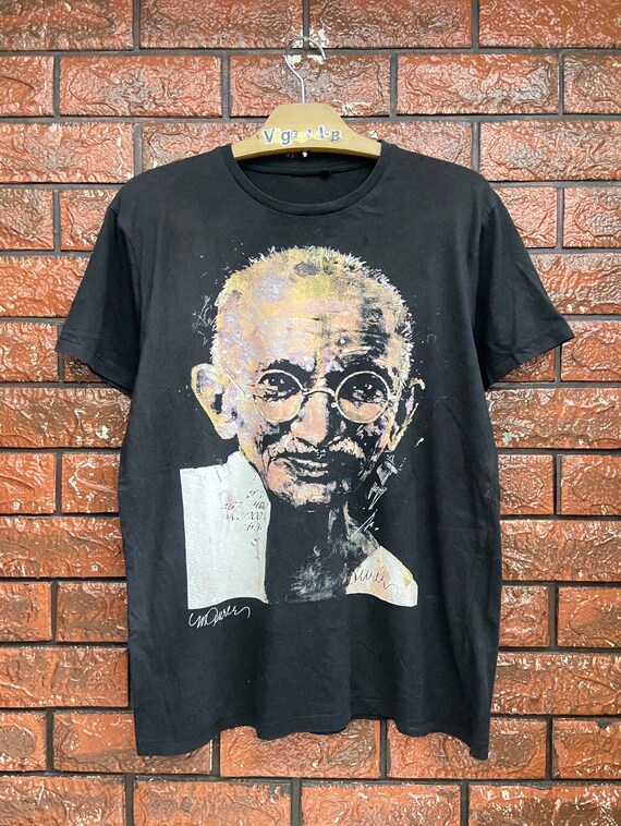 Mahatma Gandhi Indian Freedom Revolutionist Art Style… - Gem