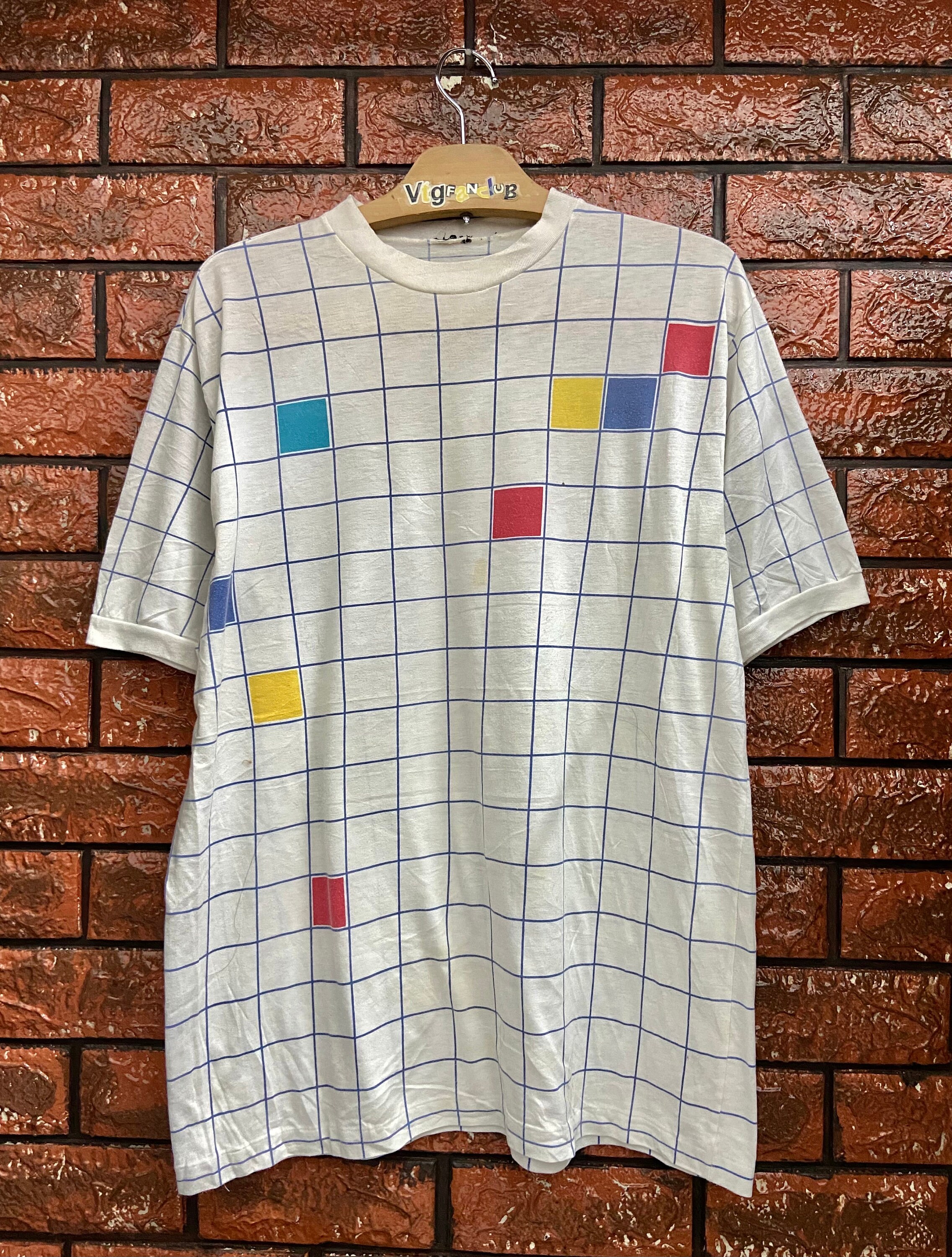 Vintage 80s Cubism Modulor Modernism Art T Shirt / Art Fashion - Etsy