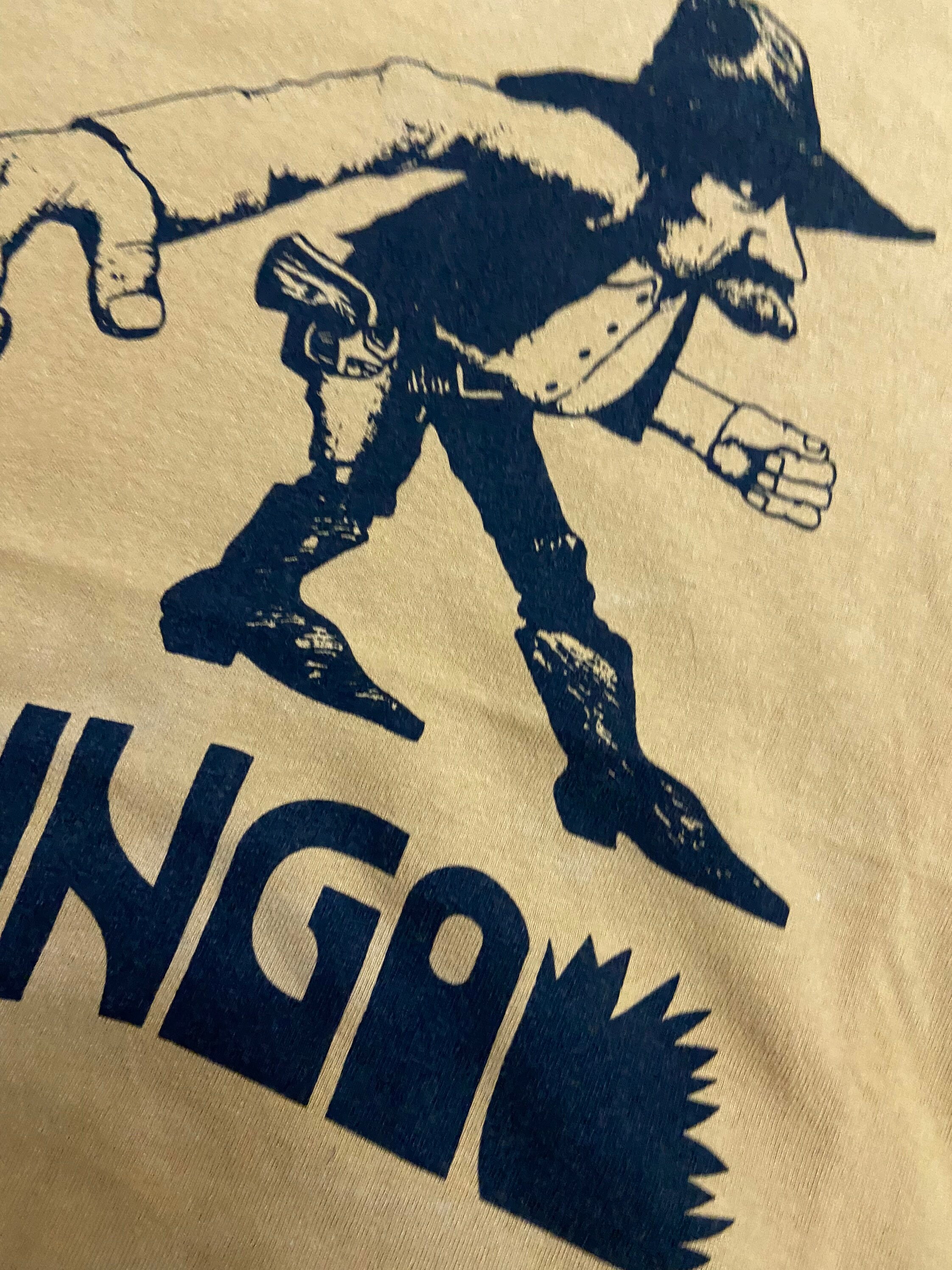 Vintage 90s American gringo Cowboy Art T Shirt / - Etsy