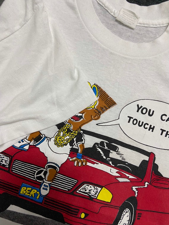 Vintage 80s Boot Bart Simpson "You Cant Touch This" M… - Gem