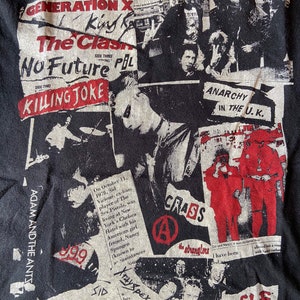 Vintage 80s Punk Flyers Promo T Shirt / Killing Joke / the | Etsy