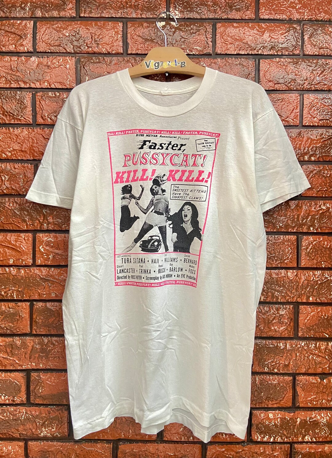 Vintage 80s Faster Pussycat Kill Kill 1965 Cult Indie Etsy