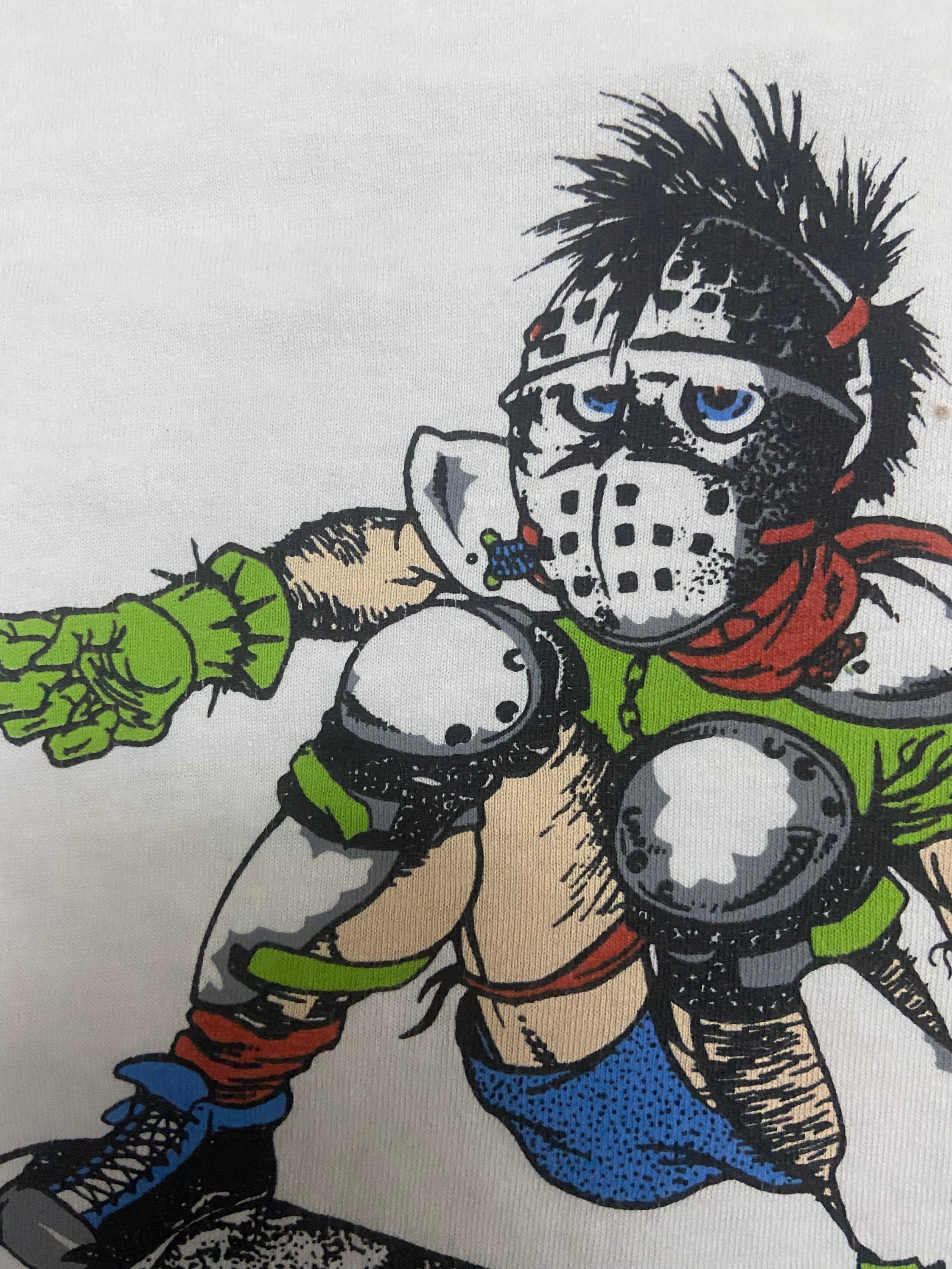 Vintage 90s Zorlac Skateboard Pushead Art Graphic Skateboard T - Etsy