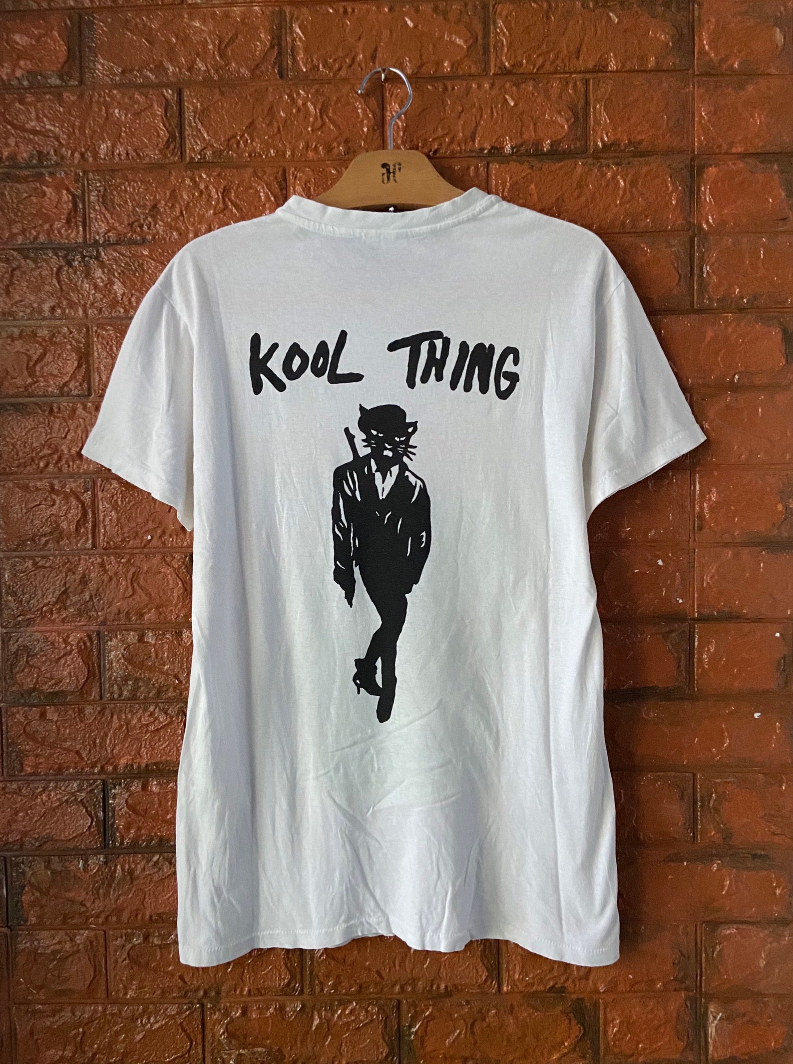 Vintage 90s Sonic Youth kool Thing 1991 Promo T Shirt Art by Tannis ...