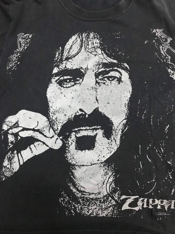 Vintage Frank Zappa American Legendary Rock Icon Big … - Gem