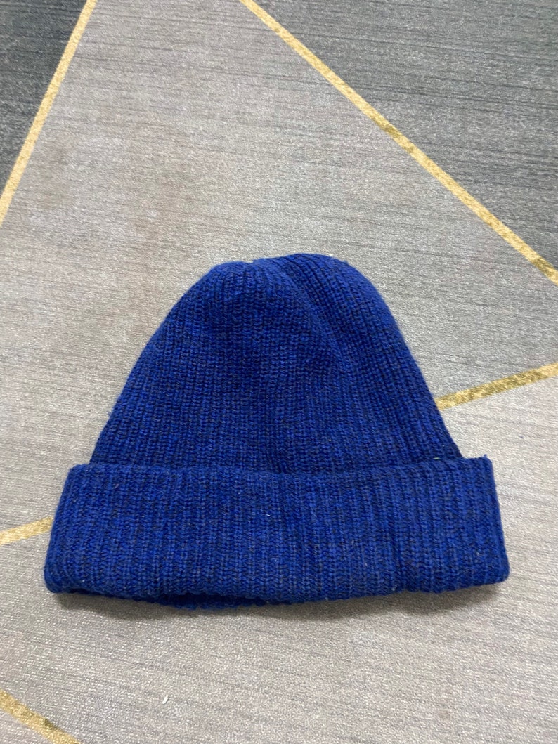 Vintage 90s OG Nike Embroidery Logo Beanie Hat Hip Hop Style - Etsy