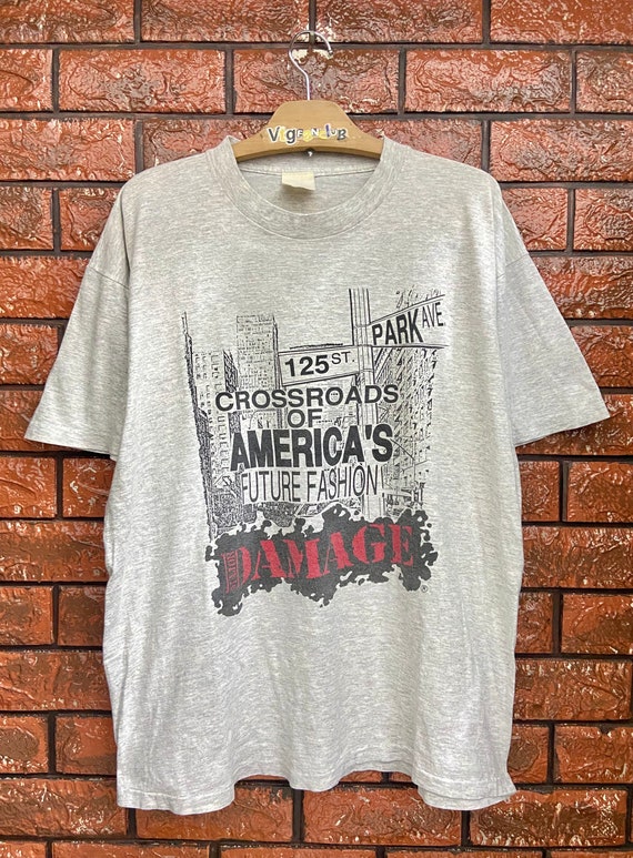 Vintage 90s Major Damage American Streetwear Brand "A… - Gem