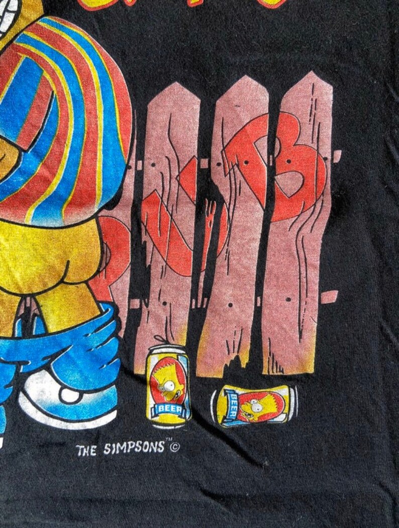 Vintage 90s Bart Simpson the Simpson American Animated - Etsy