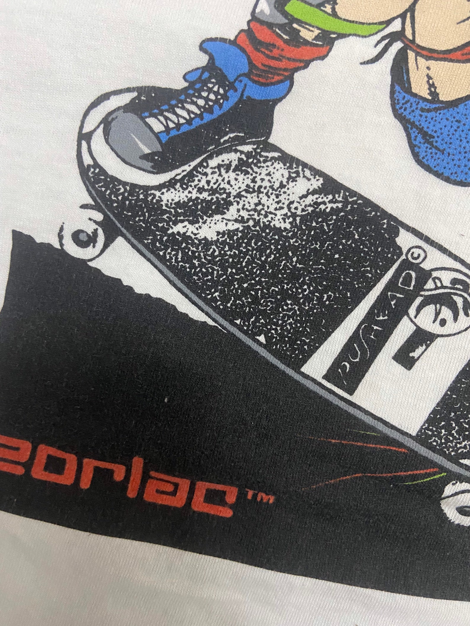 Vintage 90s Zorlac Skateboard Pushead Art Graphic Skateboard T Etsy