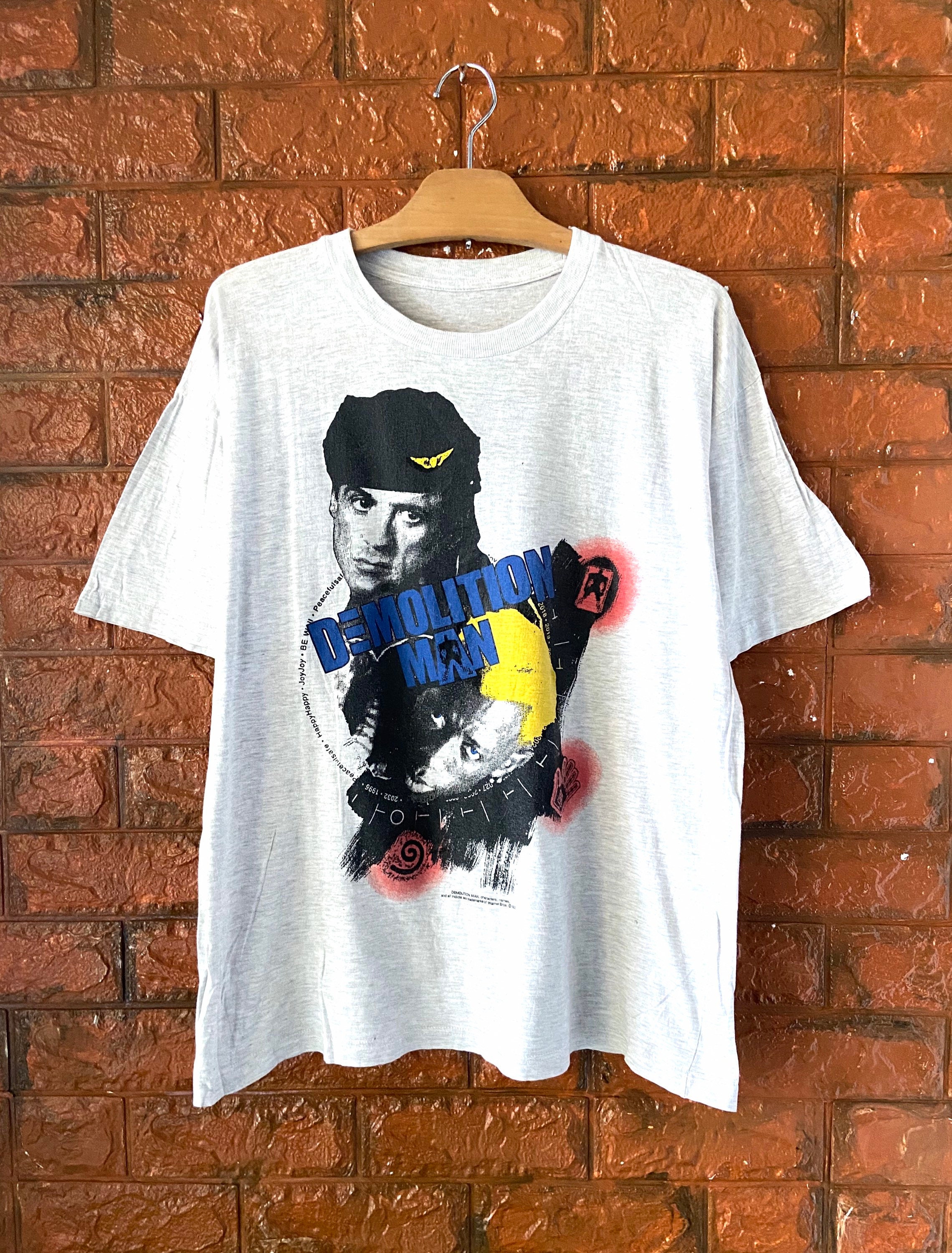 Vintage 90s Demolition Man 1993 Sci Fi Action Movie Promo T - Etsy