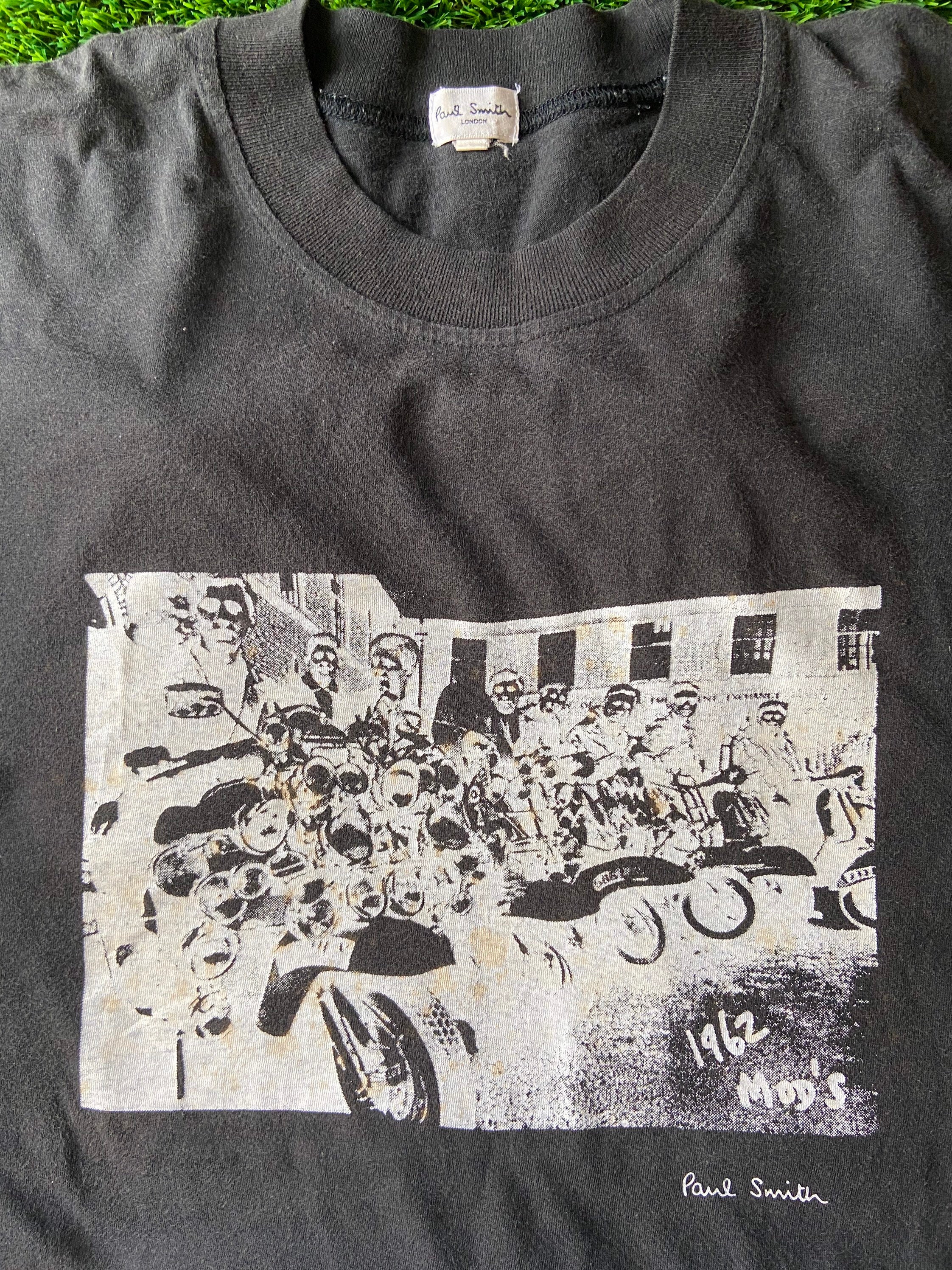 Vintage 90s English Subculture Mods 1962 Photoprint T Shirt by - Etsy