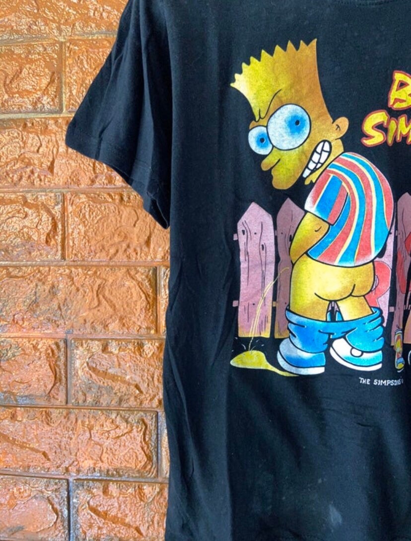 Vintage 90s Bart Simpson the Simpson American Animated - Etsy