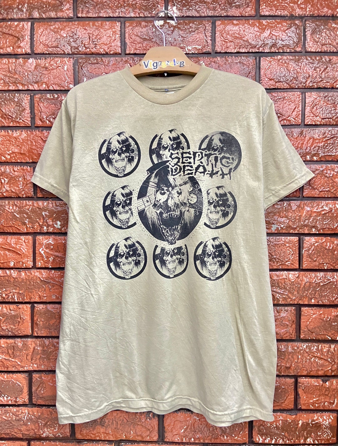 Vintage Septic Death American Hardcore Trash Punk Band T Shirt ...