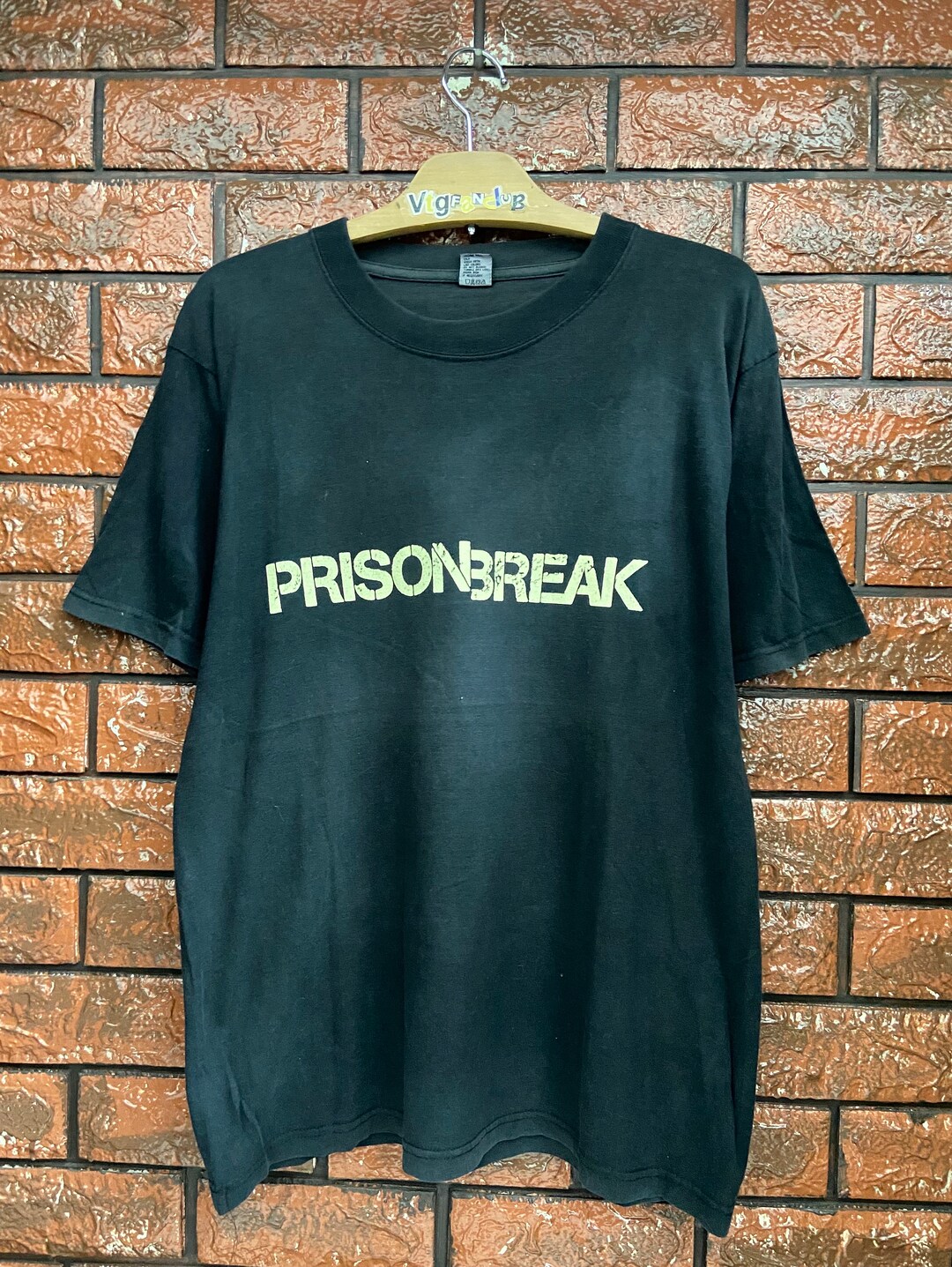 Vintage 00s Prison Break 2005 American Serial Drama Movie T Shirt ...