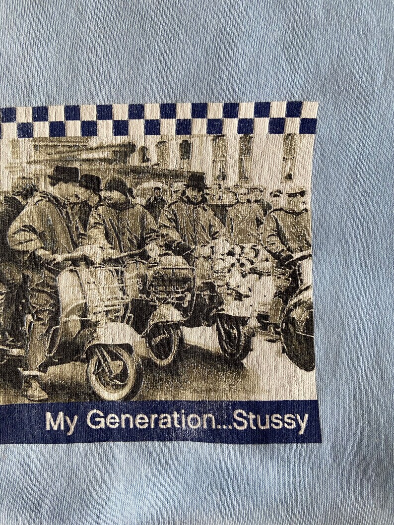 90s OG Stussy my Generation Mods Photoprint UK | Etsy