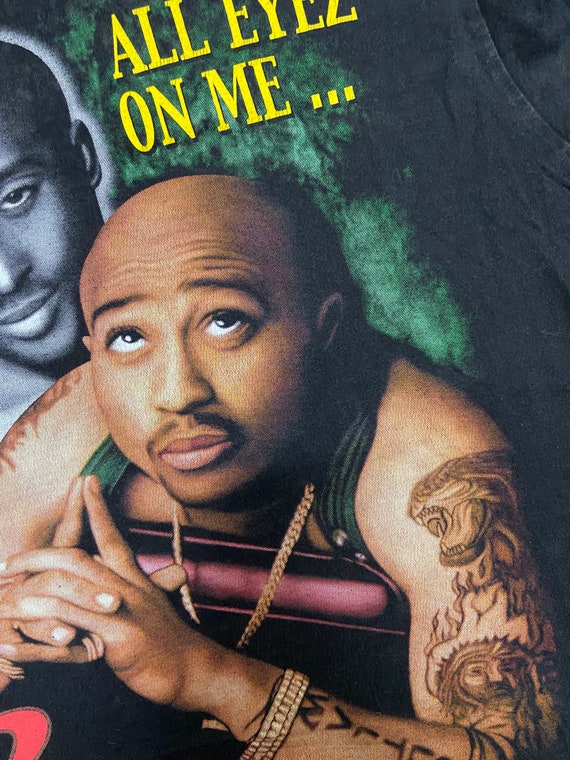 Vintage 90s Tupac Shakur "All Eyes On Me" Bootleg T S… - Gem