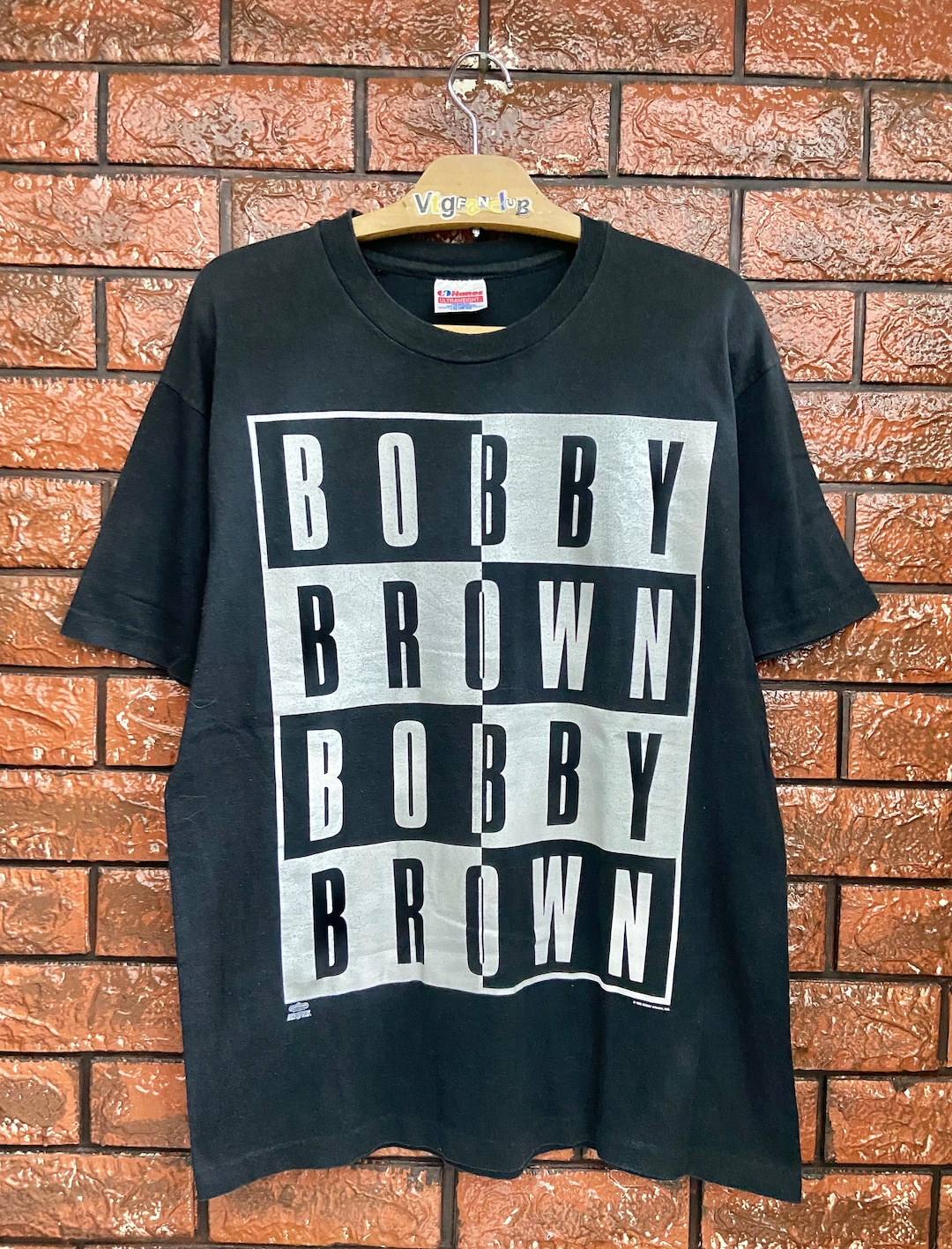 Vintage 90s Bobby Brown humpin Around 1993 Tour Promo T Shirt / 90s Hip ...