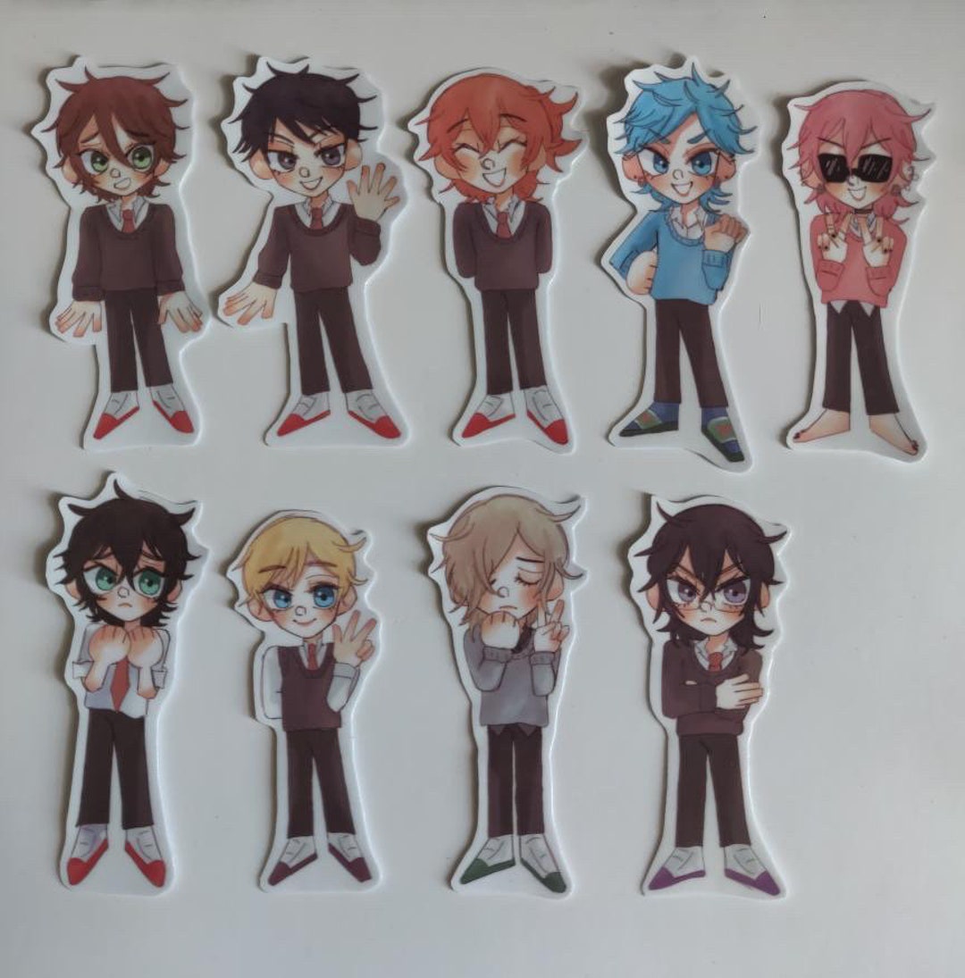 Yarichin B Club Stickers - Etsy