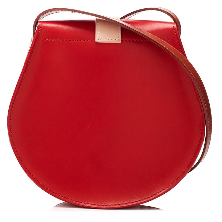 Red Cross Body Bag | Leather Bag Shoulder Bag | Cross Body Bag ...