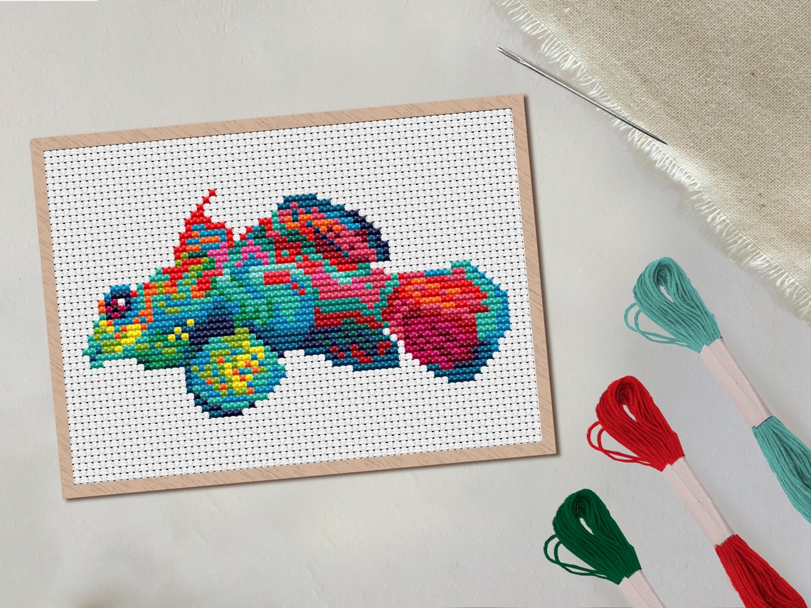 Mandarin Fish Cross Stitch Pattern Toy Aquarium Fish - Etsy