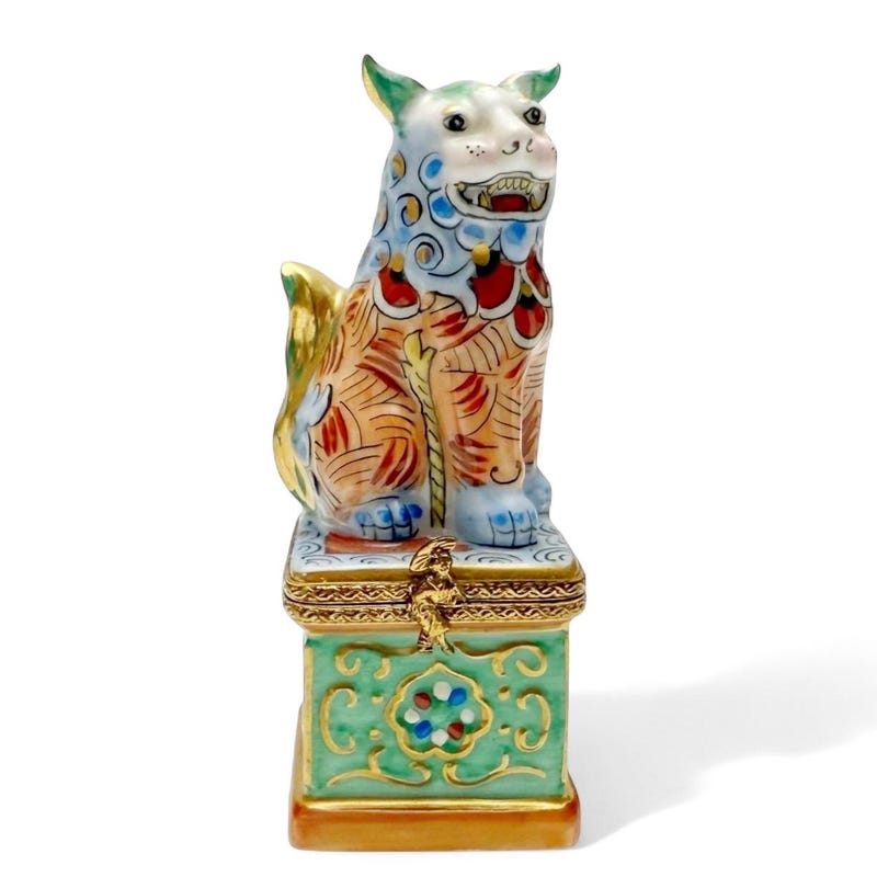 Limoge Trinket Box - Etsy