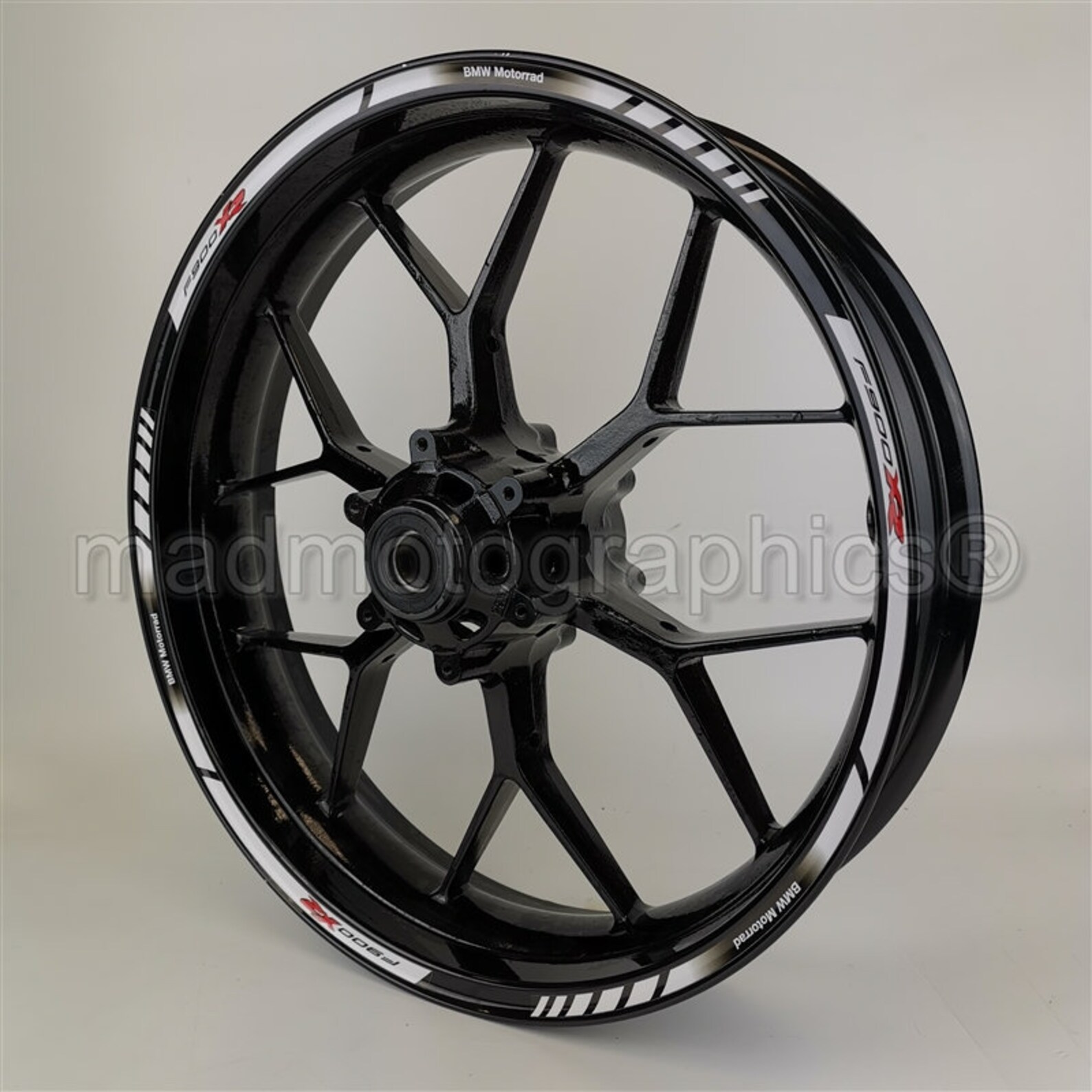 BMW F900XR motorcycle wheel stickers set decals rim stripes | Etsy